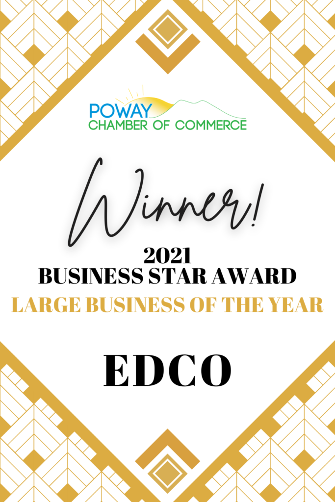 EDCO Awarded Large Business of the Year - News - EDCO Fallbrook